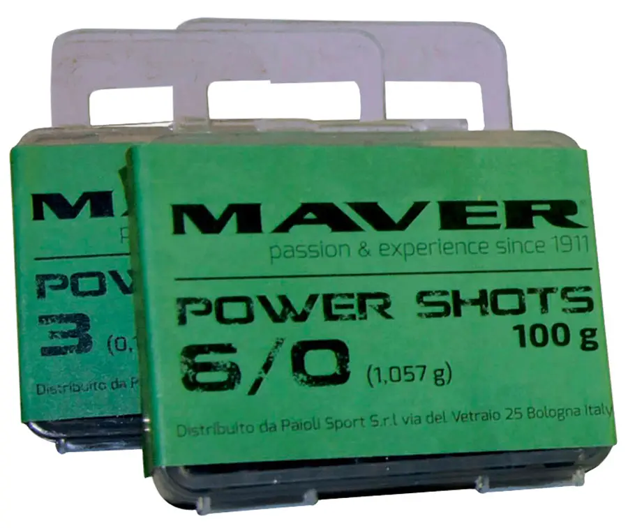 Набір грузил Maver Power Shots №3 (0.194g) 100g (02130003) 13003593 ...
