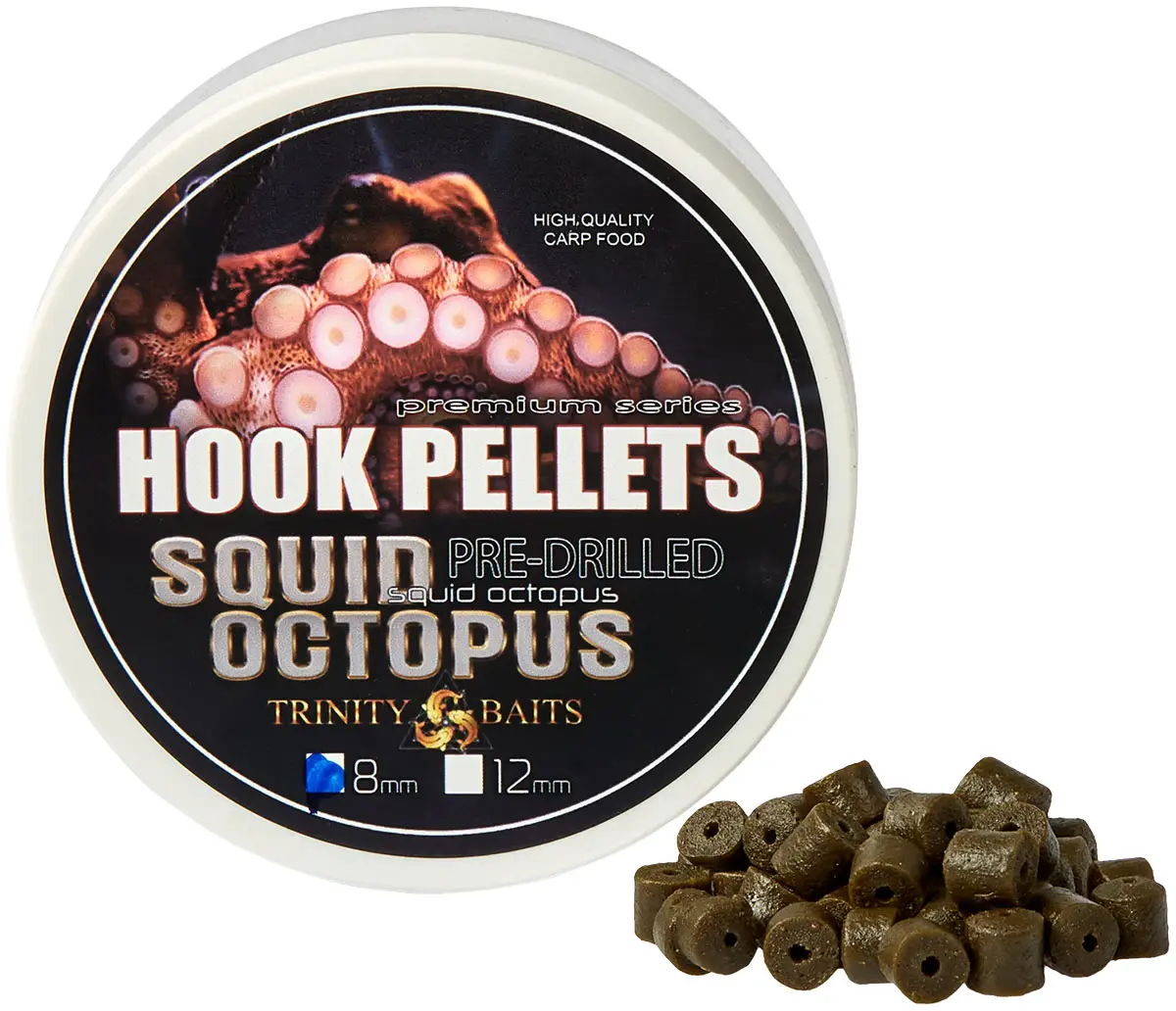 Пелети Trinity насадочні Squid Octopus 12mm 90g (TB06092) 56230705 — купити в Україні | ІБІС